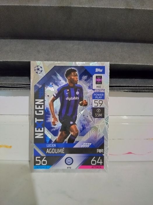 Lucien Agoume Match Attax 2023 Next Gen Cards гр. Пловдив Тракия • OLX.bg
