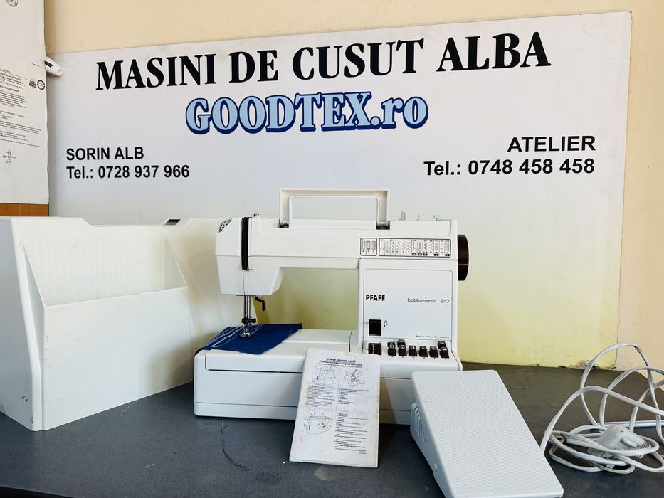 Masina de cusut semi industriala Pfaff hobbymatic 917 Alba Iulia • OLX.ro