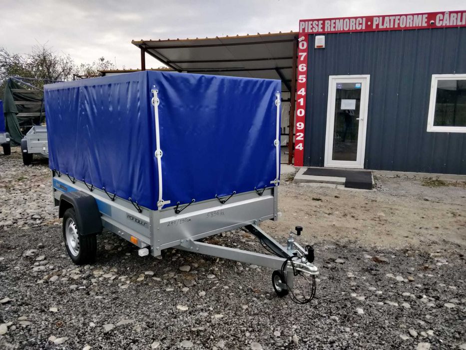 Remorca Faro Pondus cu interior 236*125*120cm Carte RAR Numere Rosi ...