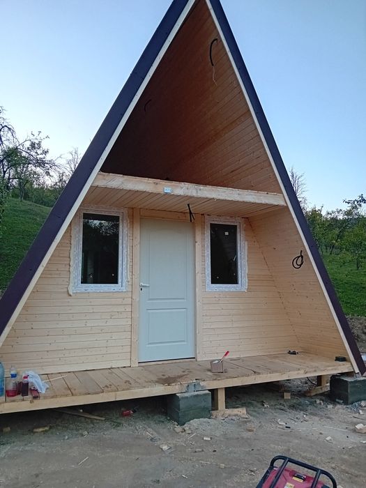 Realizam cabane tip A-frame Focsani • OLX.ro