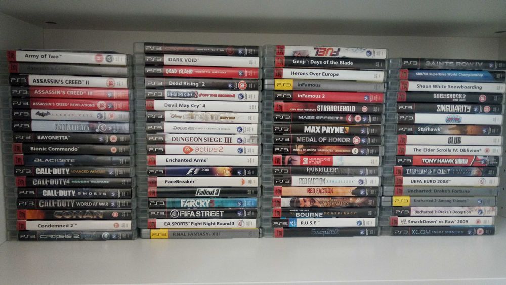 Vand Jocuri PS3 - orice joc la 35 Ron Play Station 3 Move Cluj-Napoca • OLX.ro