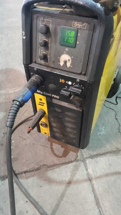 Заваръчен апарат Esab Origo Mig 340 Pro гр. Кюстендил Промишлена зона ...
