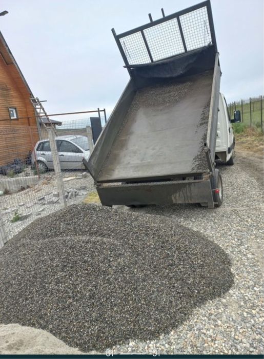 Pamant de gazon balastru pietriș cu nisip pt constructii civile Oradea ...