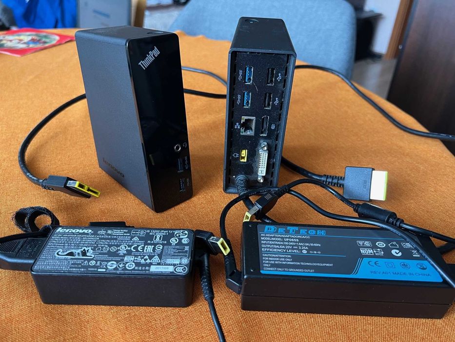 2 зарядни и докинг станции за Lenovo ThinkPad OneLink Pro Doc гр. София ...