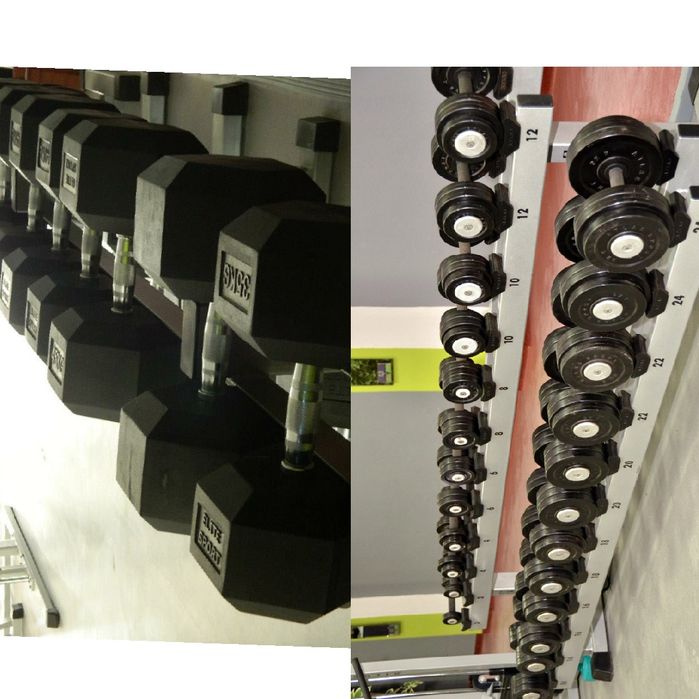 Vánd echipament complet sala fitness Benzi alergat Greutati Aparate ...