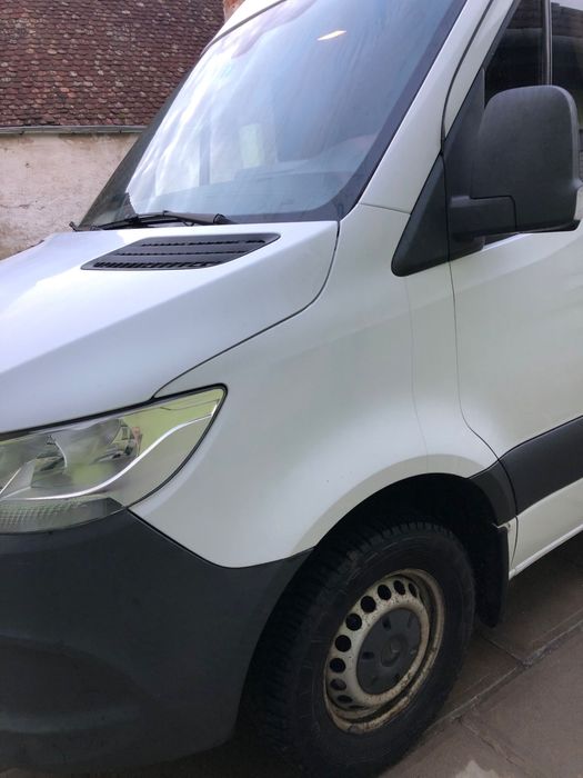 Mercedes Sprinter 2019 316 CDI duba Maxi lung+inalt TVA inclus Garbova ...