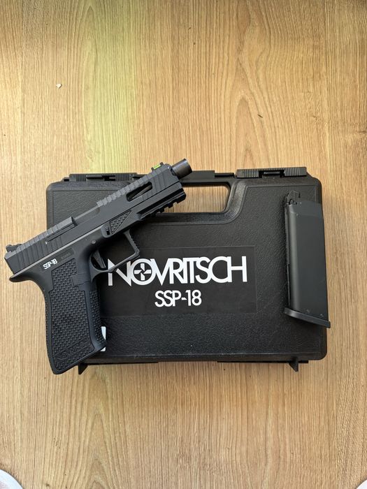 Replica SSP18 Blowback Gas Negru Novritsch Ilfov Baneasa • OLX.ro