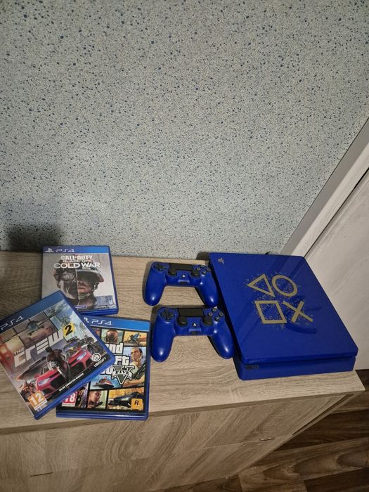 Playstation 4 limited blue edition гр. София Сухата река • OLX.bg