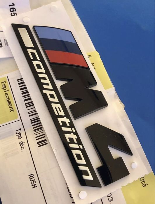 Emblema M4 Competition / Embleme auto BMW / Sticker Stema Sigla ...