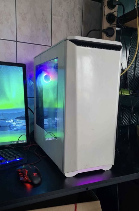 Calculator Unitate PC Gaming i5 7400 video 4GB GTX 1050TI 16GB RAM SSD ...