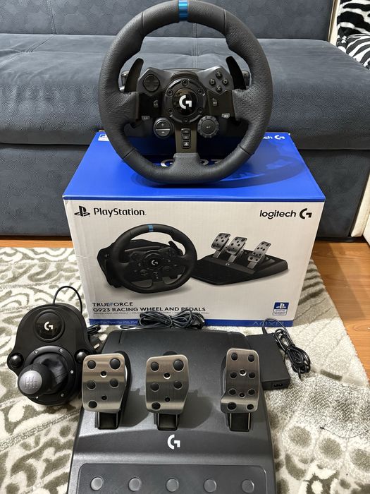 Volan logitech G923 PS4/PS5/PC + schimbator de viteze logitech Letea ...