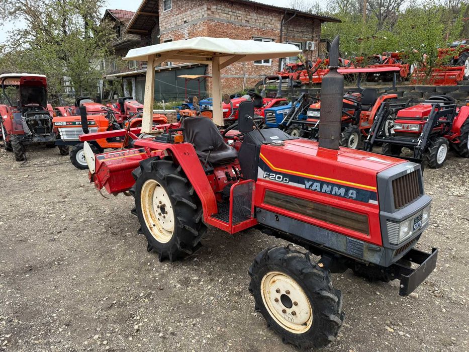 Трактор YANMAR F20D 4x4 гр. Русе в.з. Кръста • OLX.bg