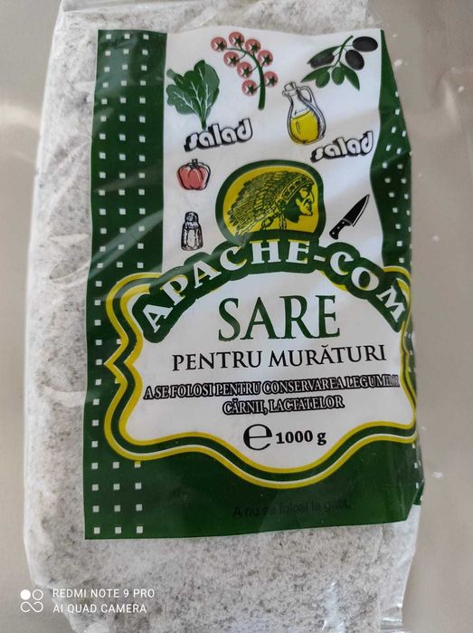 Sare iodata 1kg si neiodata (ptr muraturi si conservat alimente) Iasi ...