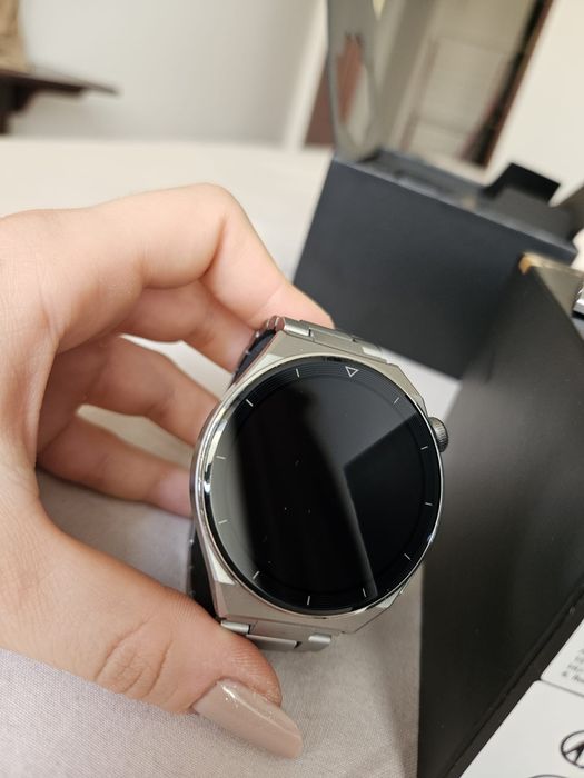 Smartwatch HUAWEI Watch GT 3 Pro Titanium 46mm, Android/iOS, Light Tit Ploiesti • OLX.ro