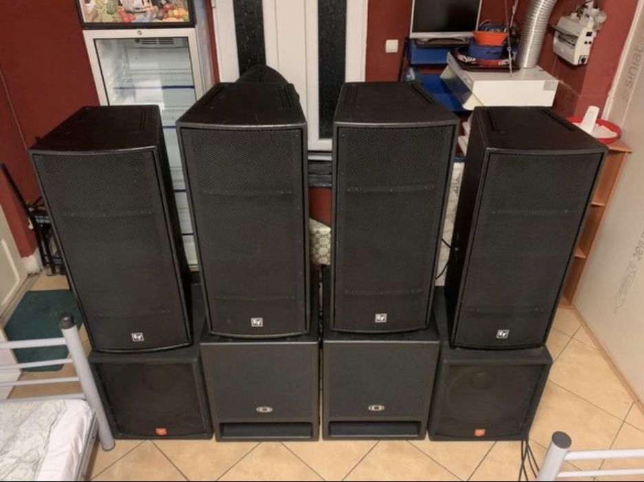 2-4 BOXE pentru club formație EV X-Array Dynacord FBT RCF FBT JBL Baia ...