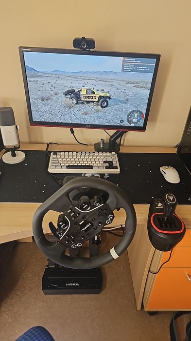 Volan Gaming Moza R3 + Ambreiaj + Schimbator Ploiesti • OLX.ro