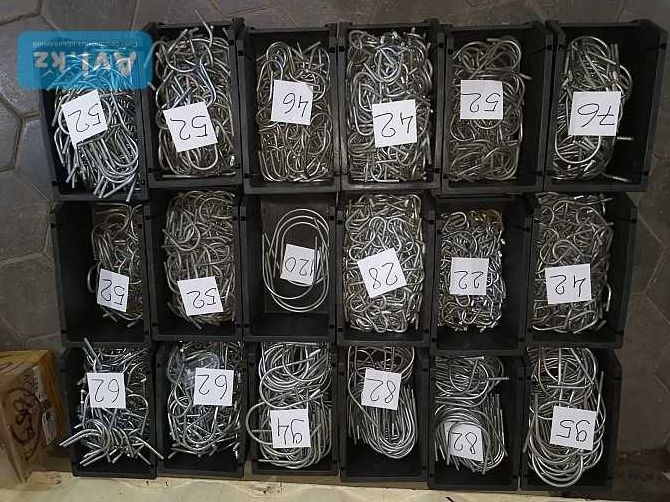 Болт U-образный. Болт-скоба. U-образный хомут. Хомут скоба.: 100 тг ...