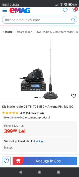 Vând statie recepție emisie Erghevita • OLX.ro