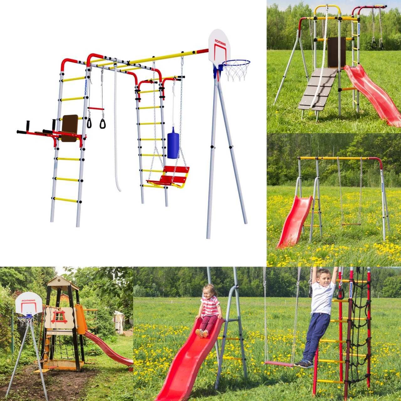 Игровые Дачные Спортивные Детские уличные Комплексы, Горки , Качели ...