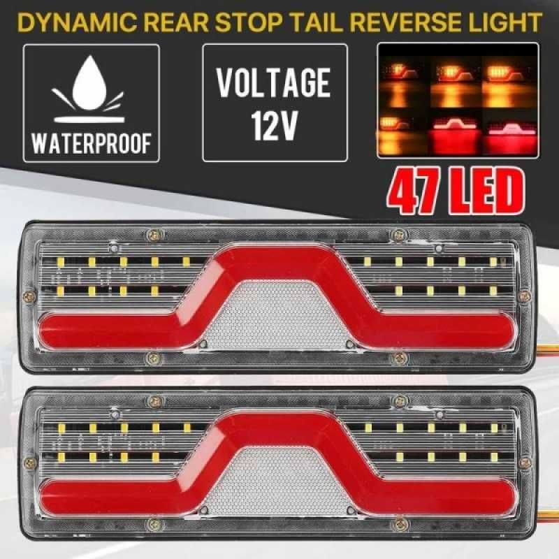 Диодни (LED) стопове за ремарке 2 бр 12V гр. Асеновград • OLX.bg