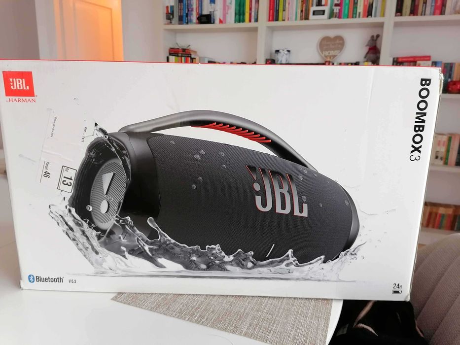 JBL Boombox 3 180W, Bluetooth, Autonomie 24H 3D Dolby Atmos IP67 Negru Orastie • OLX.ro