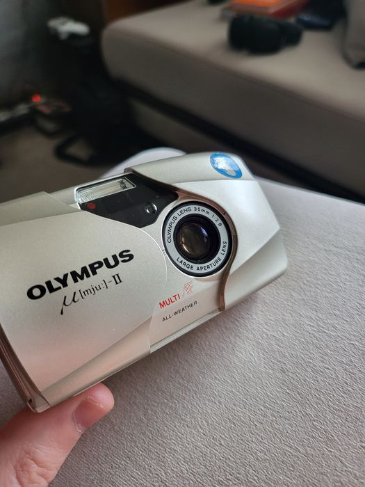 Olympus Mju 2 Silver отличен гр. София Хиподрума • OLX.bg
