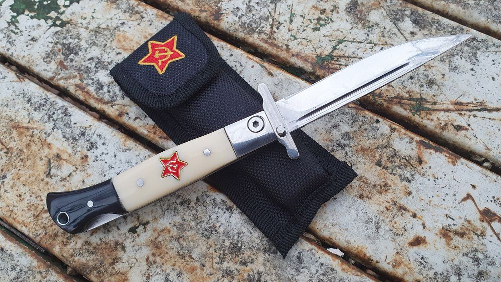 Cutit briceag rusesc Finka NKVD CCCP, Stroporez,vanatoare,pescuit,URSS ...