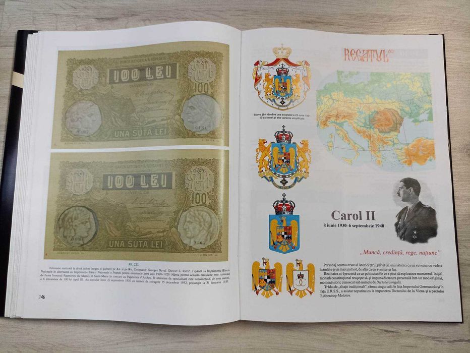 Noul catalog pt bancnote & monede romanesti 1867-2004 , 274 pag. color ...