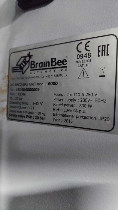 Aparat incarcare freon BRAIN BEE 6000 PLUS -5000 LEI Bucuresti Sectorul 2 • OLX.ro