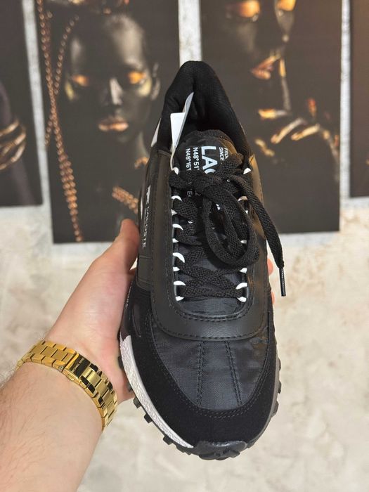 Adidasi Barbati Lacoste Black & White! Iasi • OLX.ro