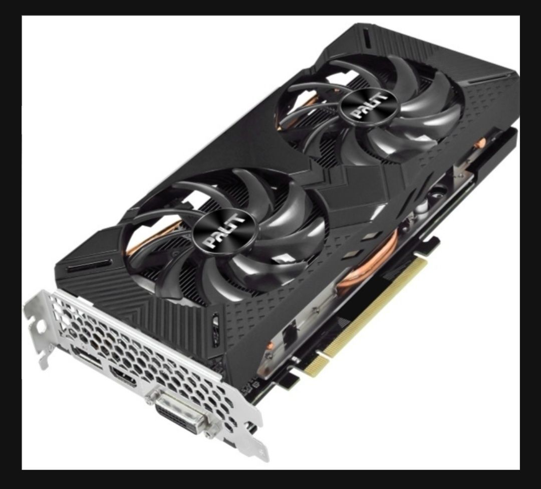 Видеокарта Palit GeForce GTX 1660Ti Dual 6 ГБ - Комплектующие и ...
