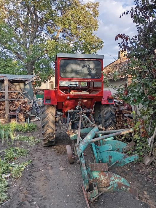 Tractor cu disc si plug Traian • OLX.ro