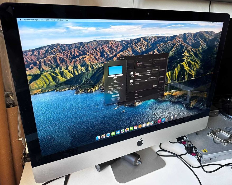 IMac 27" Retina 5K 2017 de vânzare - i7 7700K, Radeon RX 580 8GB ...
