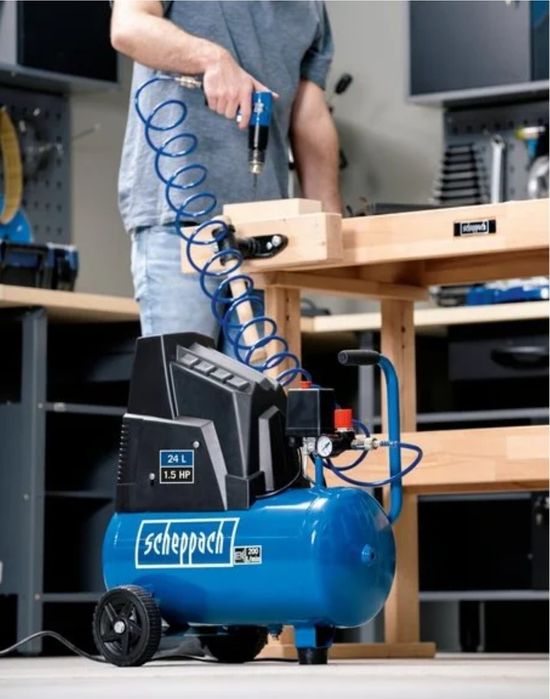 Compresor 24l scheppach germany Alba Iulia • OLX.ro