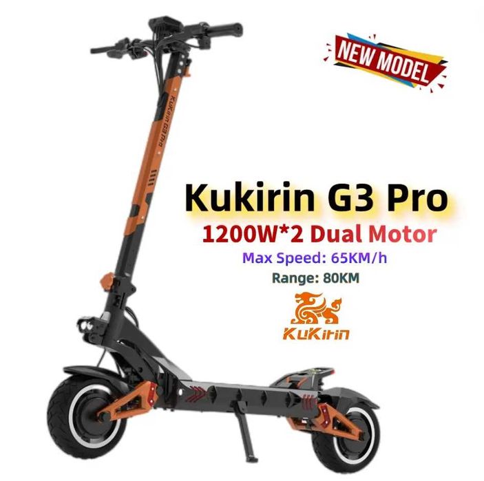 Trotineta electrica KuKirin G3 Pro - autonomie 80Km - motor 2x1200W Iasi • OLX.ro