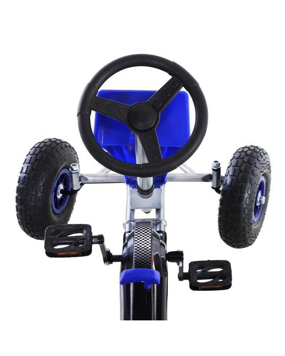 GO Kart cu pedale pt copii 6-15 ani, Kinderauto F8-3, roti Gonflabile ...