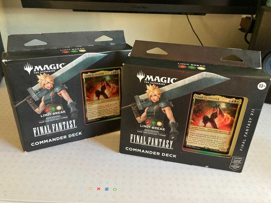 Magic The Gathering Limit Break - Final Fantasy 7 Commander Deck Oradea ...
