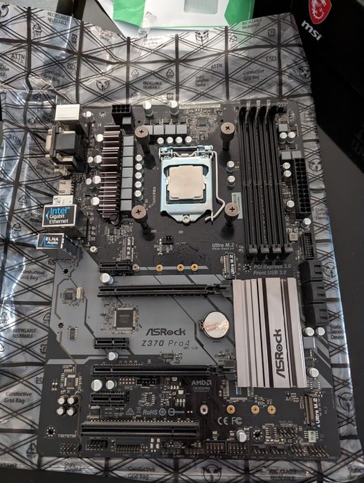 Комплект дъно и процесор i5-8600k - Asrock Z370 Pro 4 гр. София Сухата ...