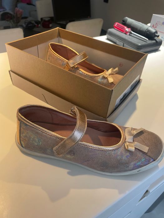 Детски обувки Pretti shoe Dima балерини с панделки 35 гр. София Карпузица • OLX.bg