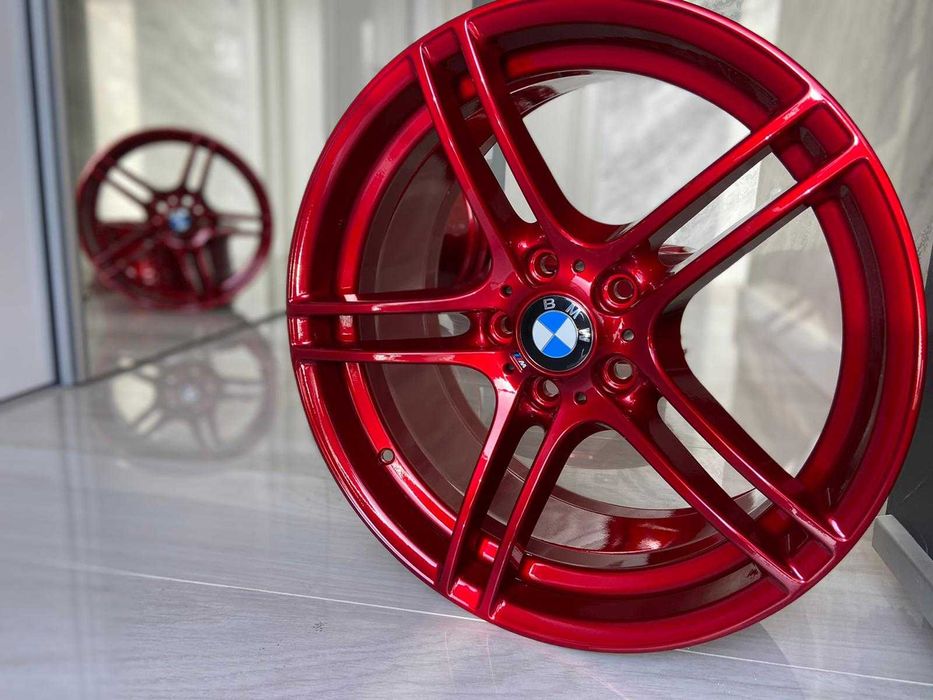 Jante Bmw style 313 M Originale Bmw seria 3 E90 E91 E92 E93 Candy Red ...