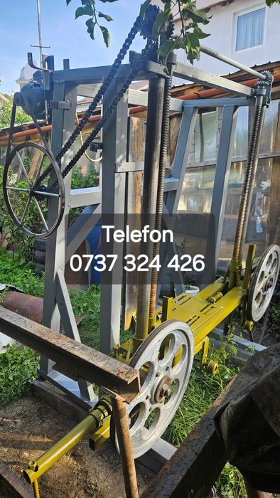 Gater banzic orinzontal+aparat de ascutit. TEL: [O737] 3.24 4.26. Iasi ...