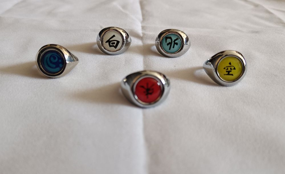 Inele Anime Attack on Titan Naruto Bleach Death Note Itachi Akatsuki ...