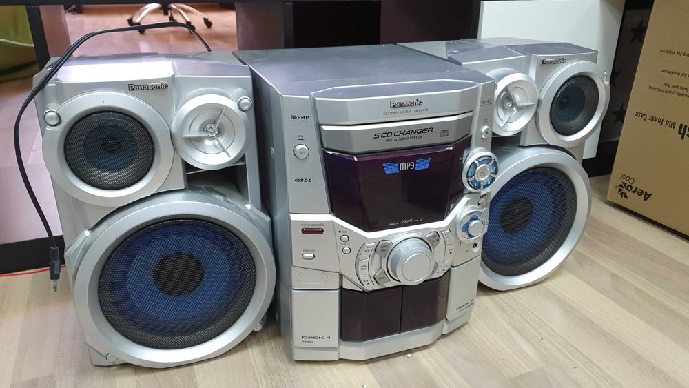 Radio Boxe Combina 5 CD player Panasonic SA-AK410 Timisoara • OLX.ro