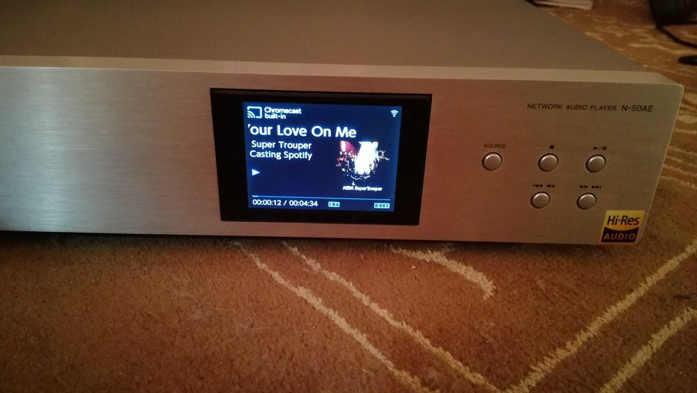 HiFi Network Player Audiofil Pioneer N-50AE-K DAC USB Roman • OLX.ro
