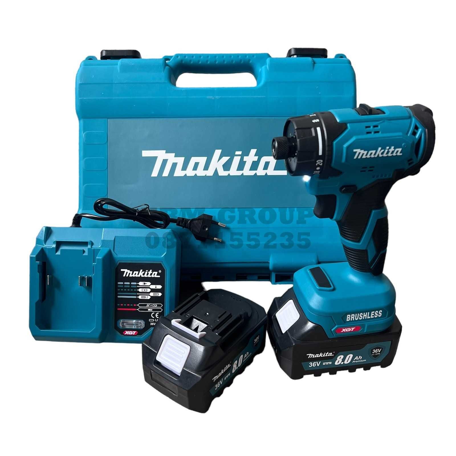 БЕЗЧЕТКОВ Акумулаторен Импакт МАКИТА 36v 8Ah Makita impact гр ...