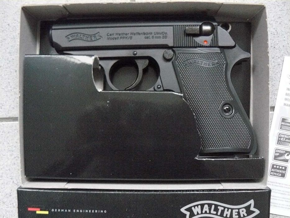 Pistol Airsoft WALTHER PPK/S Spring/Arc, Nou Produs Umarex Cu Licenta ...