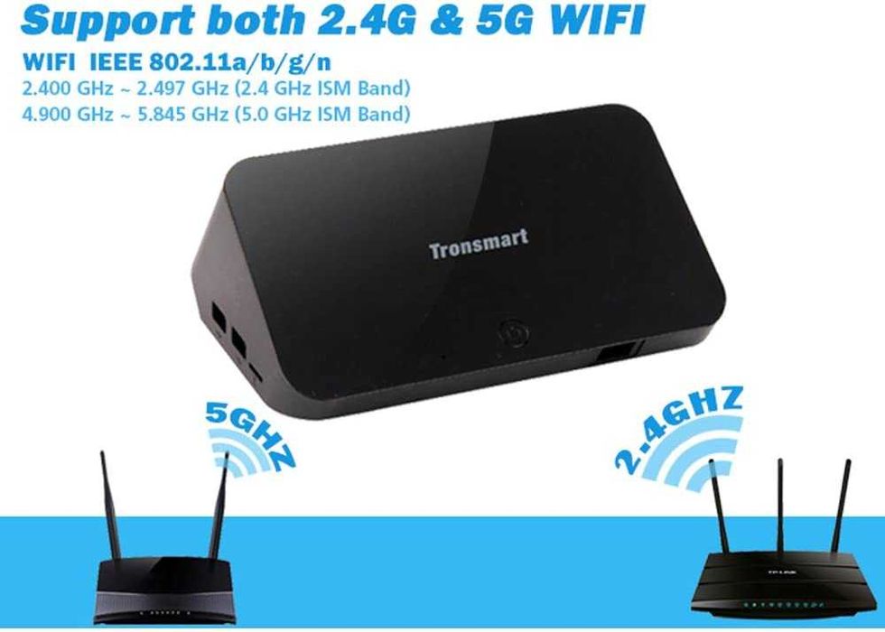 Android Mini PC FullHD 1080p Box TV Smart Multimedia Player Tronsmart ...