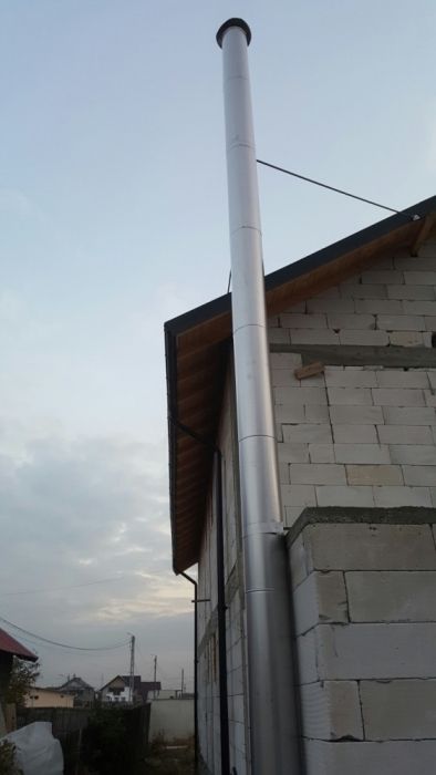 Cos de fum inox centrala termica Pitesti • OLX.ro