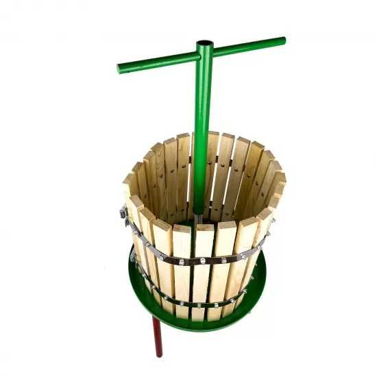 TEASC 40L CUVA extra mare + Zdrobitor Presa STRUGURI MANUAL 500KG/ORA ...