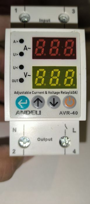Реле напряжения Andeli AVR XX 40 и 60 Ампер: 190 000 сум - Электрика ...